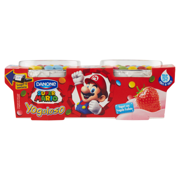 Yogoloso Danone Super Mario Gusto Fragola | Everli