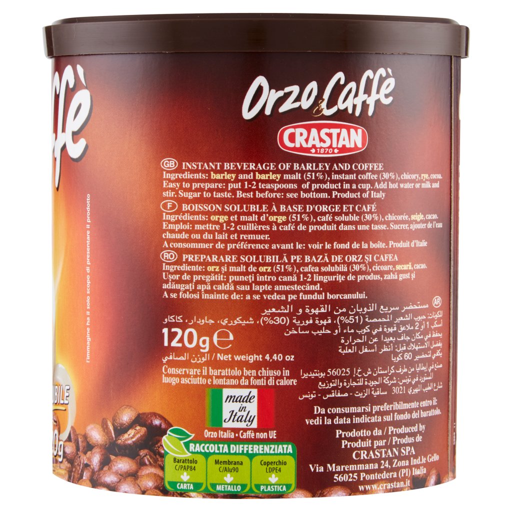 Crastan Orzo & Caffè Solubile | Everli
