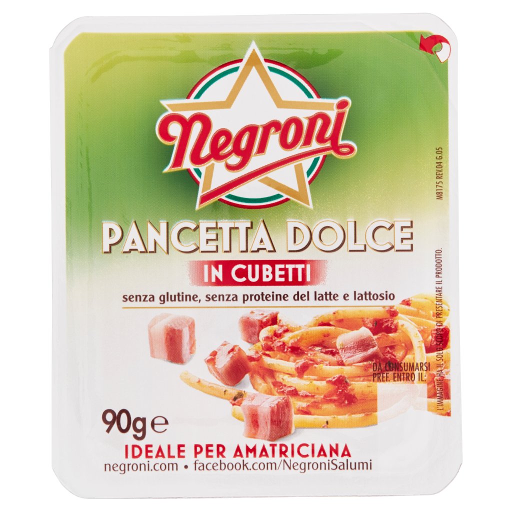 Negroni Pancetta Dolce in Cubetti | Everli