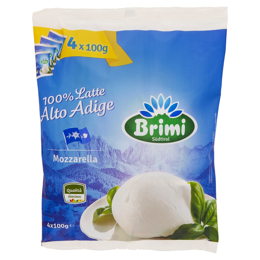Brimi Mozzarella 4 x 100 g | Everli