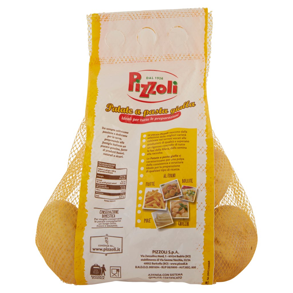 Pizzoli Patate a Pasta Gialla 2 Kg | Everli