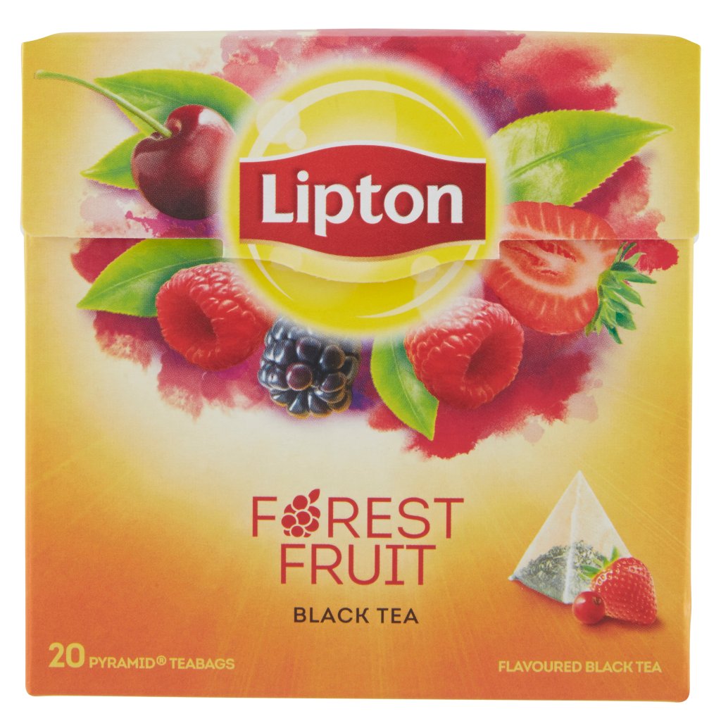 Lipton Forest Fruit Black Tea 20 Filtri | Everli