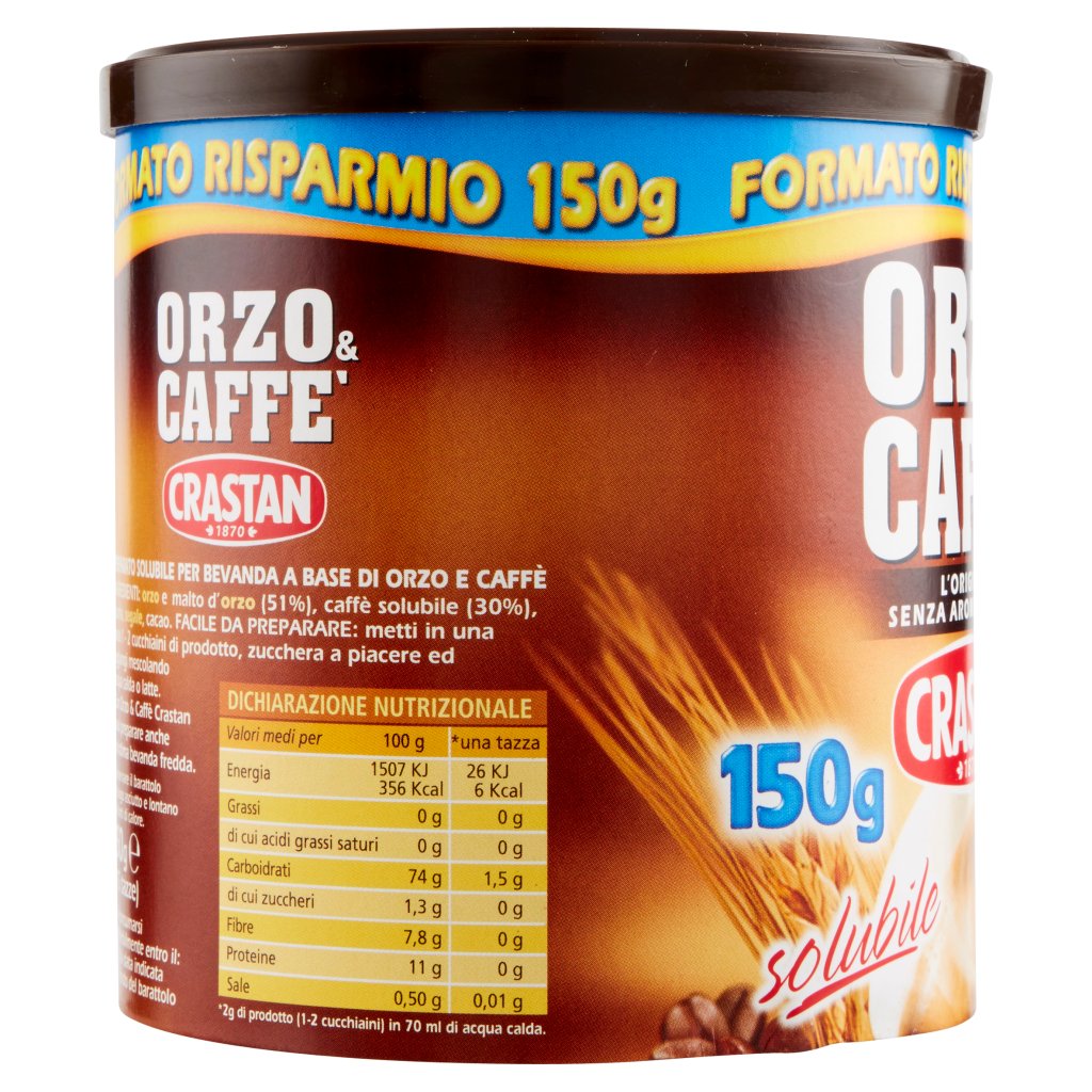 Crastan Orzo & Caffè Solubile | Everli