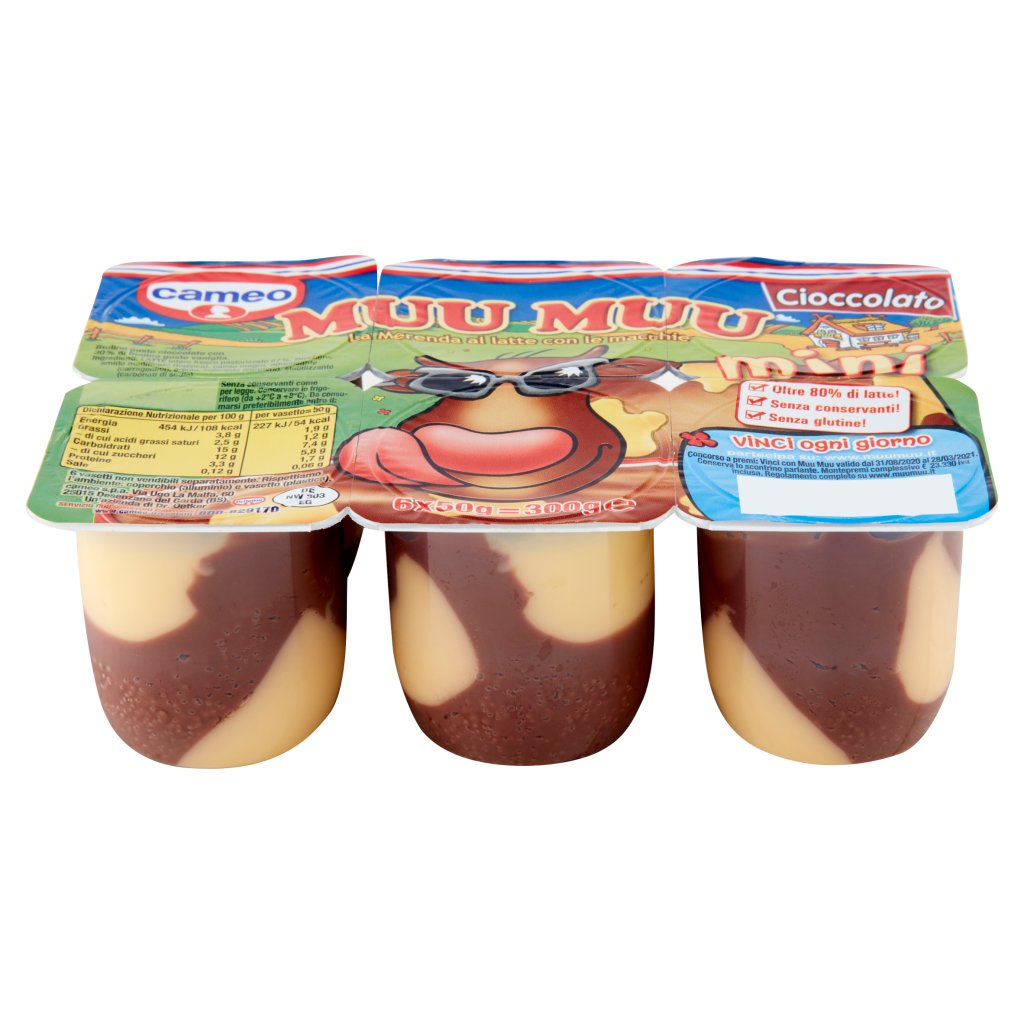 Cameo Muu Muu Mini Cioccolato 6 x 50 g | Everli