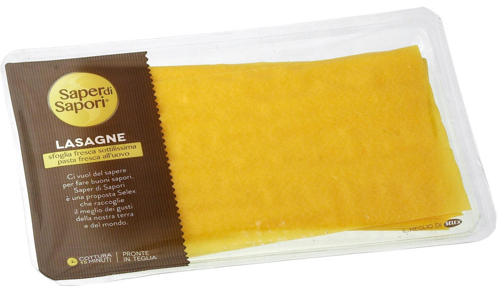 Selex Pasta Fresca Lasagne Gr.250 Saper di Sap | Everli